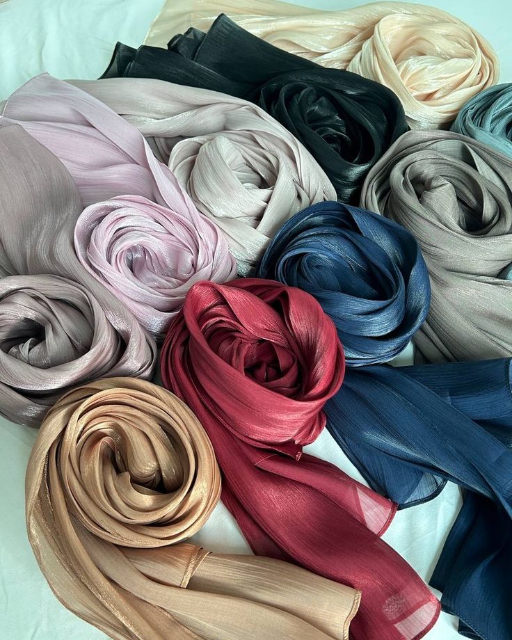 Viral Organza Silk Hijabs – Buy Luxury Silk Hijabs Online in Pakistan ...